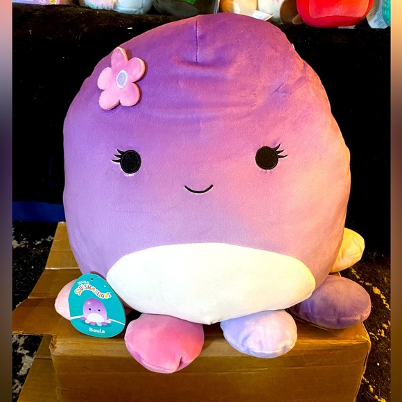 Squishmallows | Toys | Nwt 4 Beula The Ombr Octopus Squishmallow | Poshmark